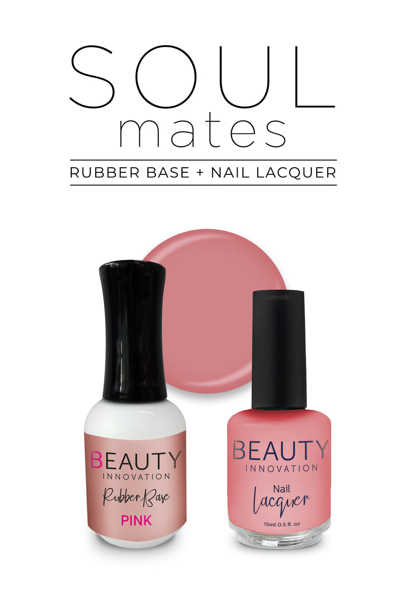 Rubber base & Nail Lacquer PINK/ SOULMATE – Beauty Innovation